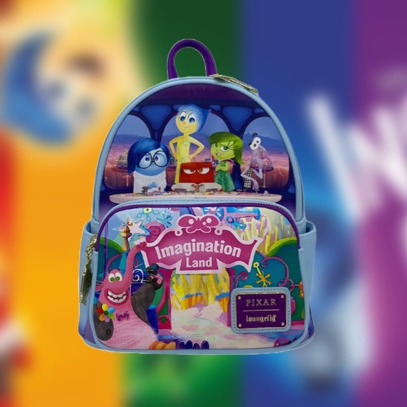 Loungefly | Bags | Loungefly Pixar Inside Out Mini Backpack | Poshmark